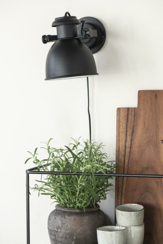 Ib Laursen Wandlampe Metall schwarz – das Strandhaus – skandinavisch ...